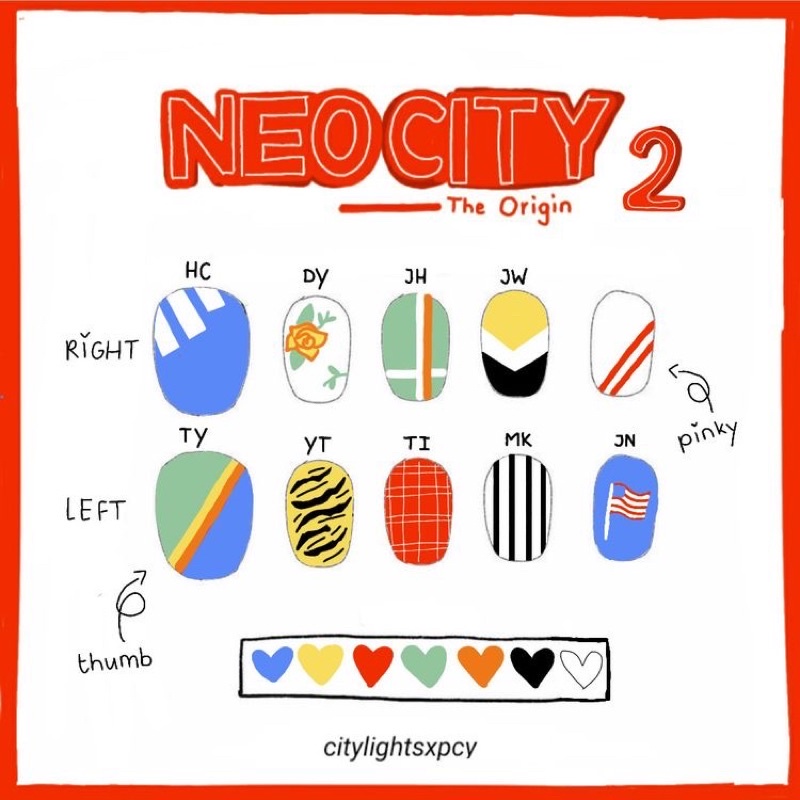 Jual Handmade Press on nails Album Kpop NCT Nail Art | Shopee Indonesia