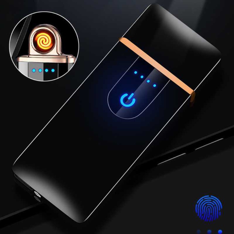 Jual Styles Korek Api Elektrik Finger Touch Sensor LED recharger ...