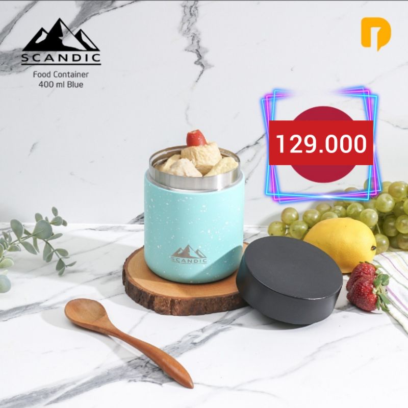 Jual Termos Makanan, Kotak Bekal Tahan Suhu - Scandic Food Container ...