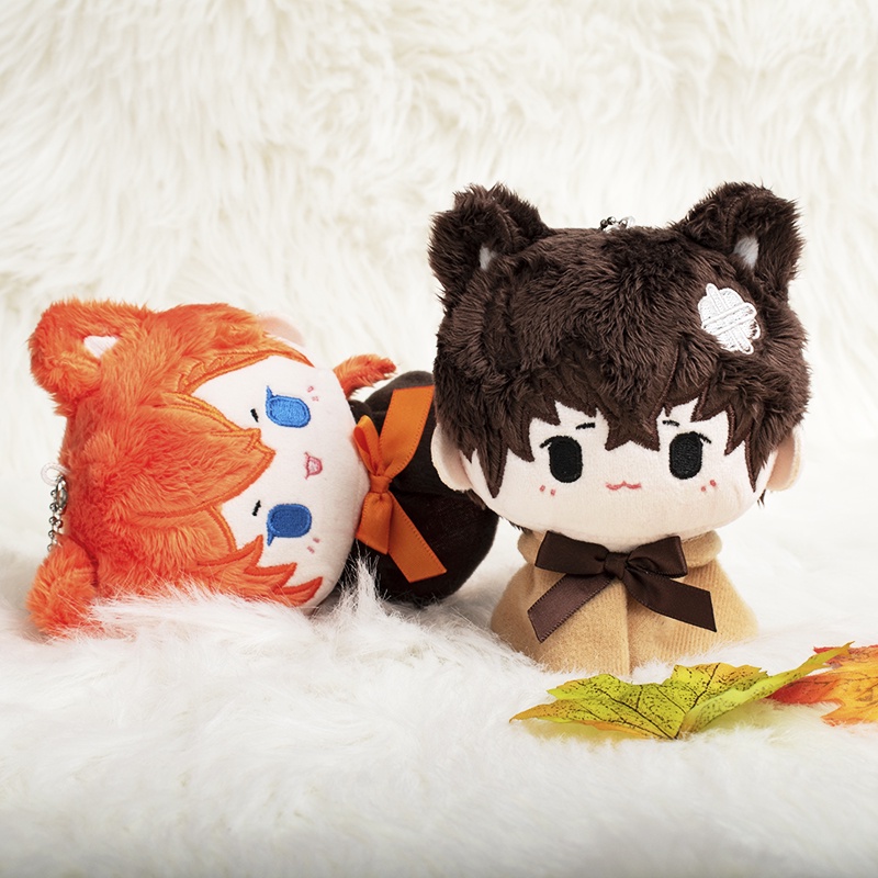 Jual Bungou Stray Dogs BSD Head Doll Plush Plushie Keychain Key Holder ...