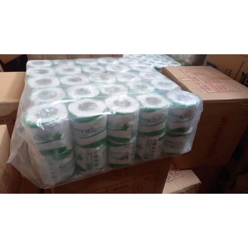 Jual Tisu GREENSOFT ROLL TOILET -Tisu toilet | Shopee Indonesia