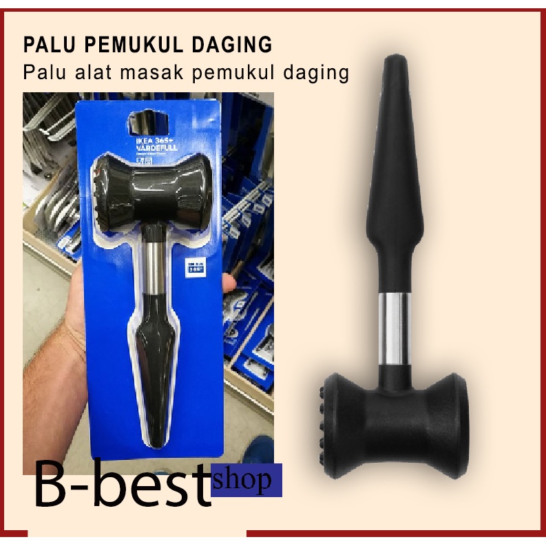 Jual PALU DAGING Pemukul daging palu untuk alat masak / Palu Geprek ...