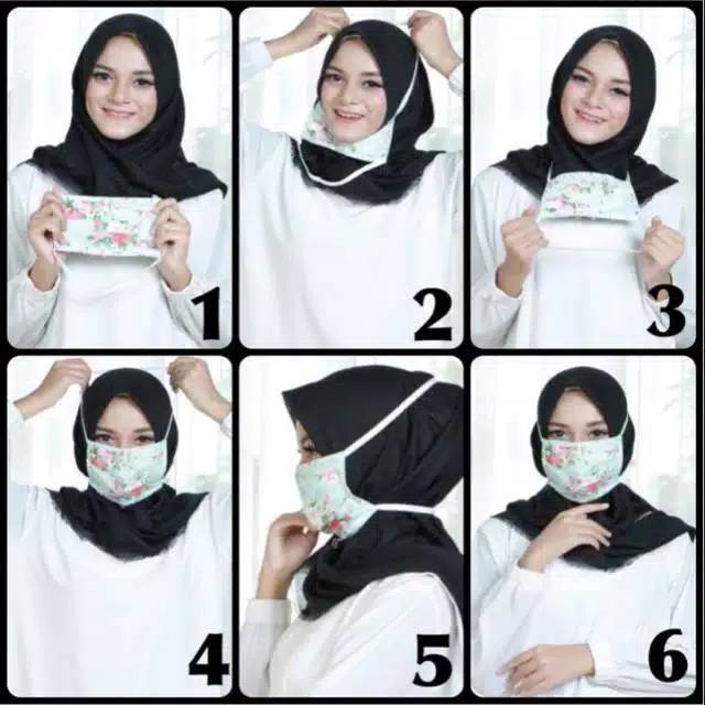 Jual MASKER KAIN INSTAN ambil 1lusin 65.000 (bisa pilih motif) | Shopee ...