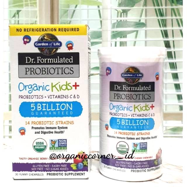 Jual Garden of Life Kids Probiotic / Probiotik Anak ORIGINAL 100% USA ...