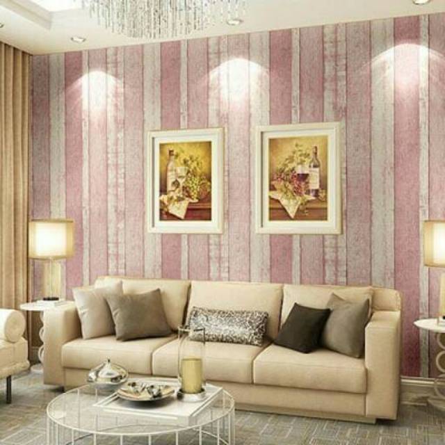 Jual Wallpaper Sticker Dinding Serat Kayu 10m X 45cm Shopee Indonesia