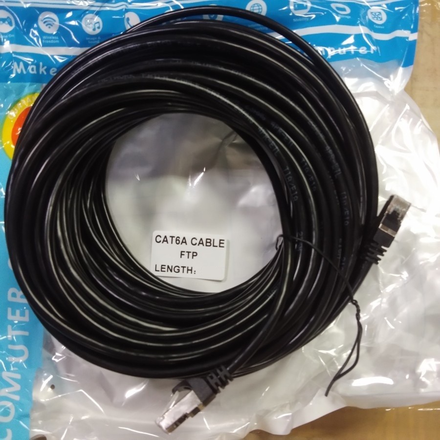 Jual Kabel Lan FTP Cat6a 40 Meter Outdoor NYK - Cable Lan 40m Cat 6 FTP NYK | Shopee Indonesia