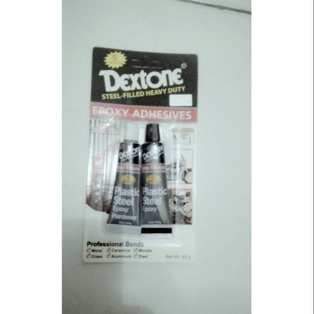 Jual Lem besi lima menit merk dextone | Shopee Indonesia