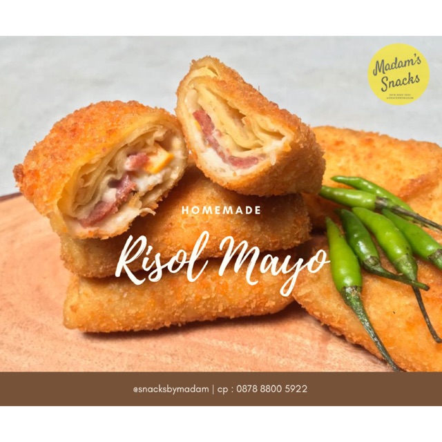 Jual RISOL MAYO isi Smoked Beef (12 pcs) | Shopee Indonesia