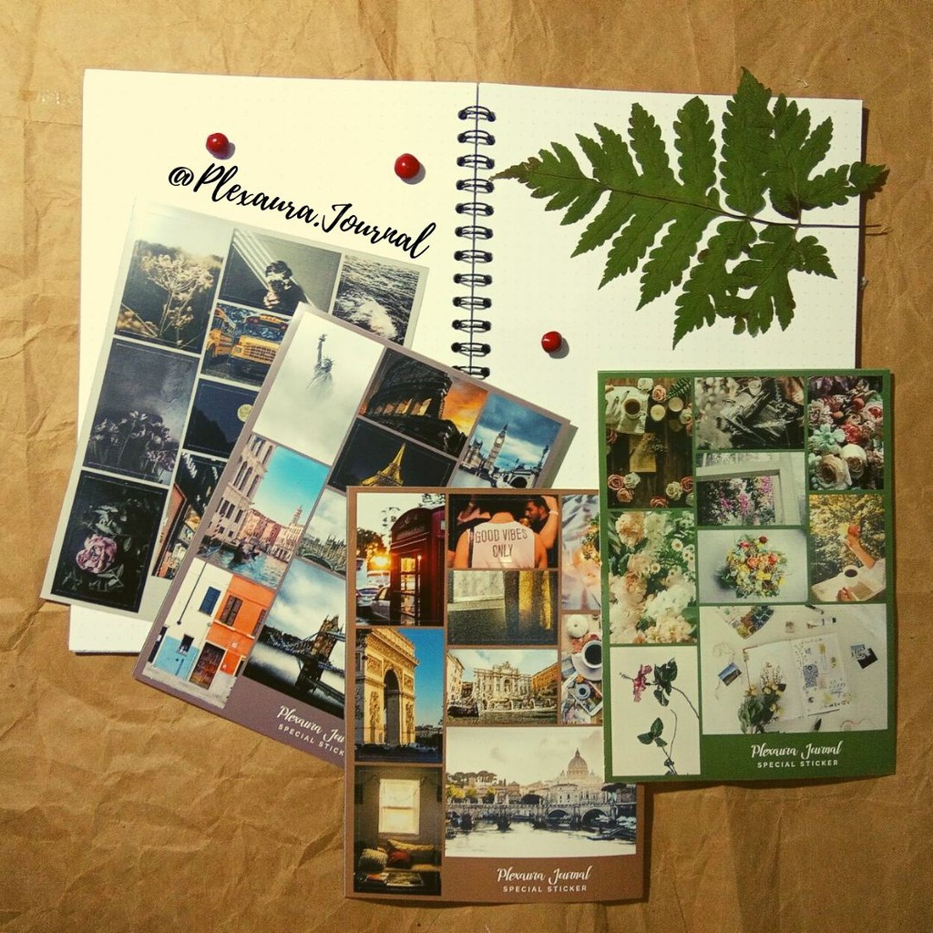 Jual Sticker Journal Tema korean style aesthetic untuk Bujo Scrapbook ...