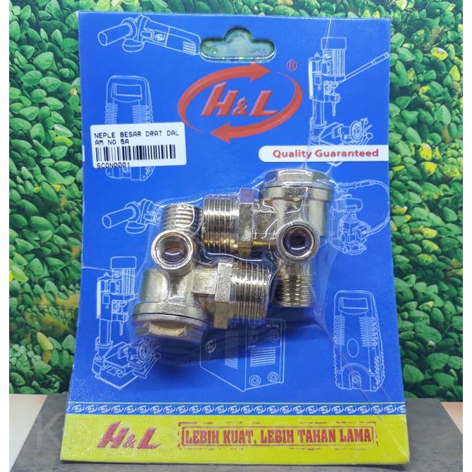 Jual Produk Terbaik] Neppel Kompresor Drat Dalam Besar no.5A - 2pcs ...