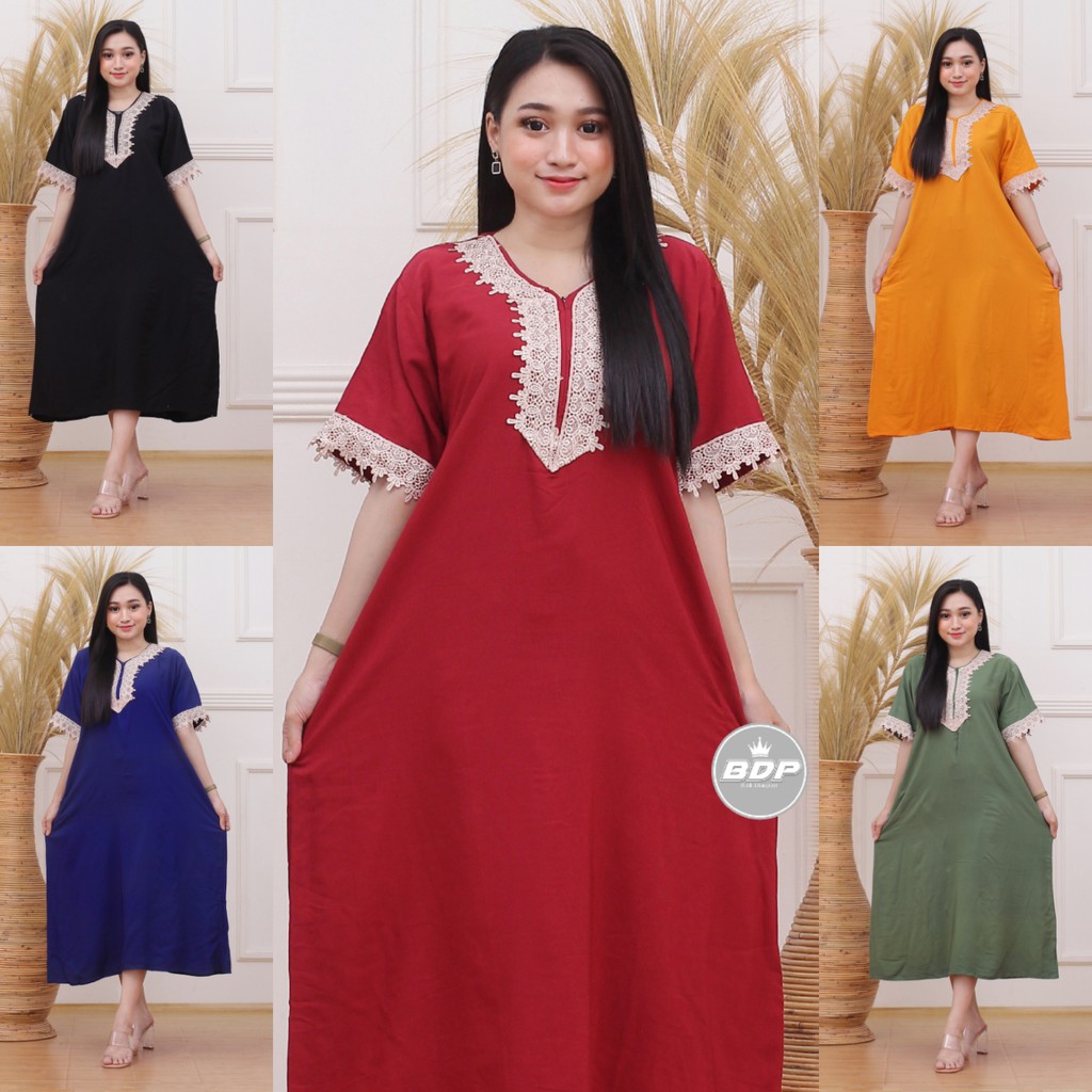 Jual Daster Renda Arab | Daster Wanita Murah | Shopee Indonesia