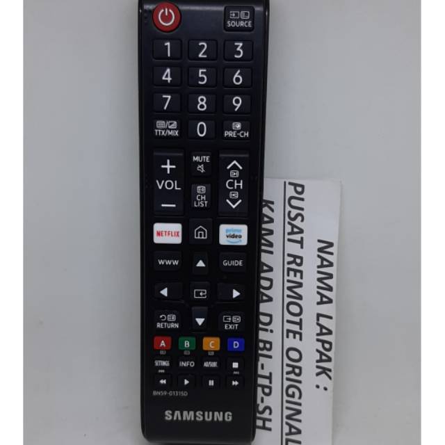 Jual REMOTE REMOT SMART TV SAMSUNG LED 4K NETFLIX BN59-01315D ORIGINAL ASLI | Shopee Indonesia
