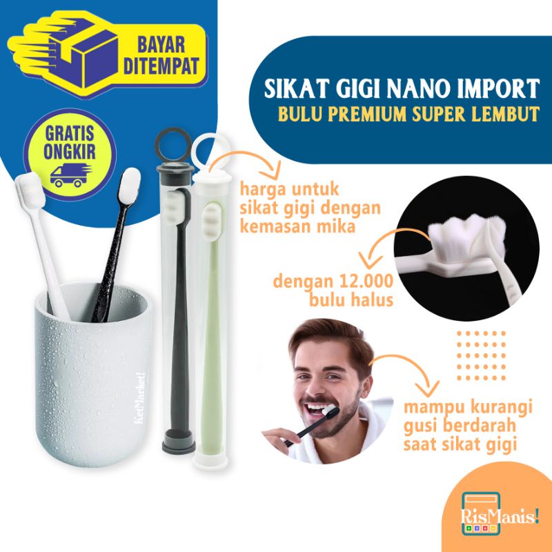 Jual ULTRA-FINE BRISTLE TOOTHBRUSH - Sikat Gigi Micro Nano Teknologi ...