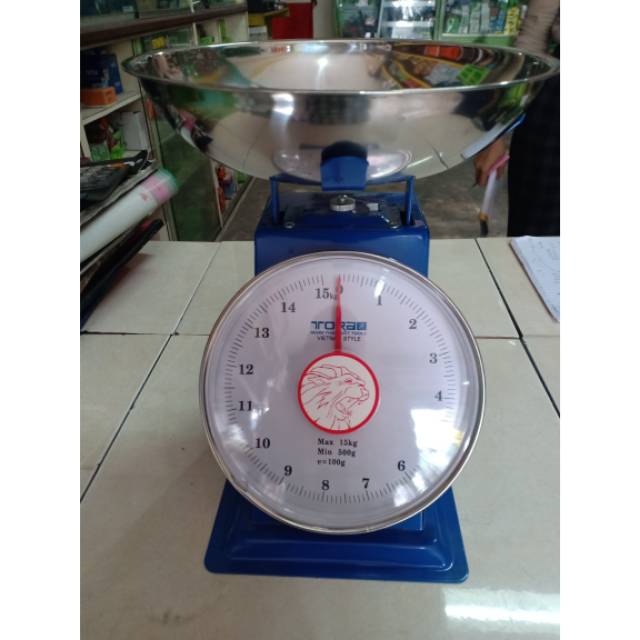 Jual Timbangan Duduk 15kg / 10kg Merk Tora | Shopee Indonesia