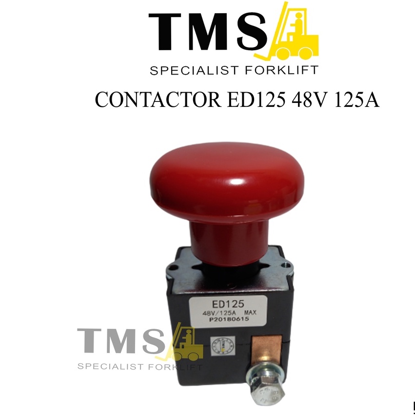 Jual Contactor ED125 48V 125A MAX Emergency Stop for Forklift | Shopee ...