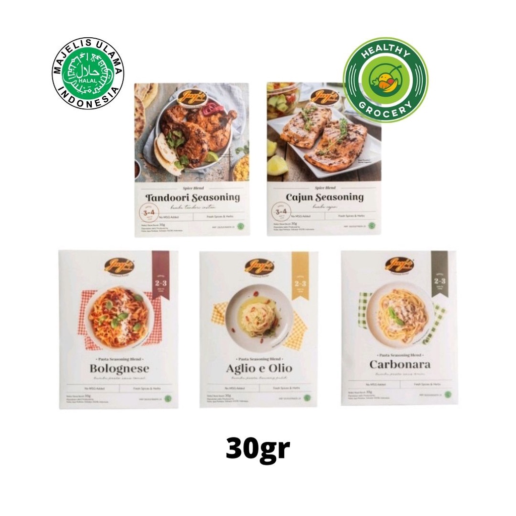Jual Jay's Seasoning Blend 30gr / aglio olio / carbonara / cajun ...