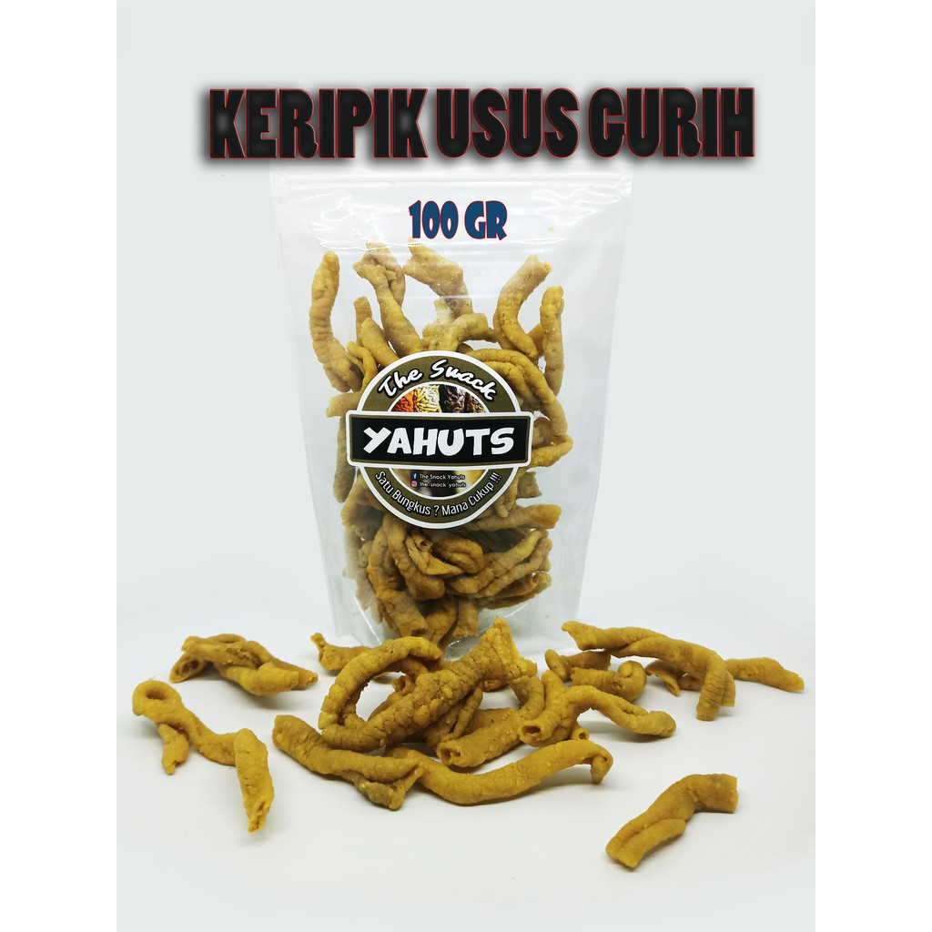 Jual Keripik usus kiloan cikruh 100 gr | Shopee Indonesia