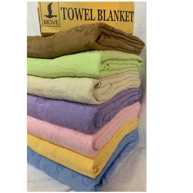 Jual Selimut handuk rajut polos halus move 150x200 | Shopee Indonesia