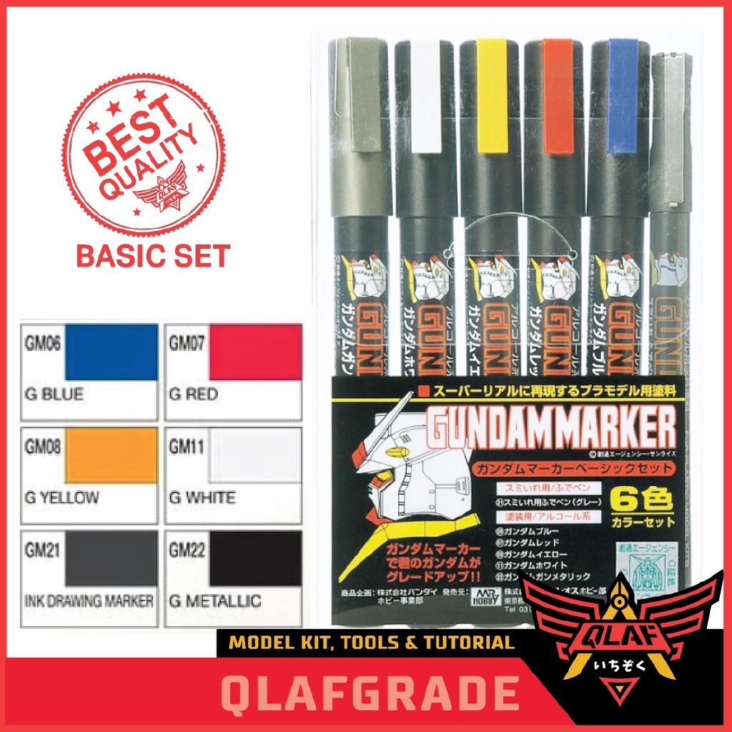 Jual GUNDAM MARKER - BASIC SET | Shopee Indonesia