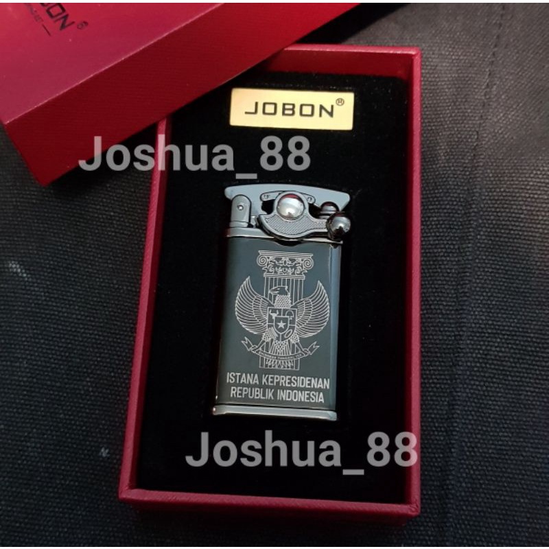 Jual JOBON Korek Api Mancis Original Exclusive Ukir Logo Istana ...