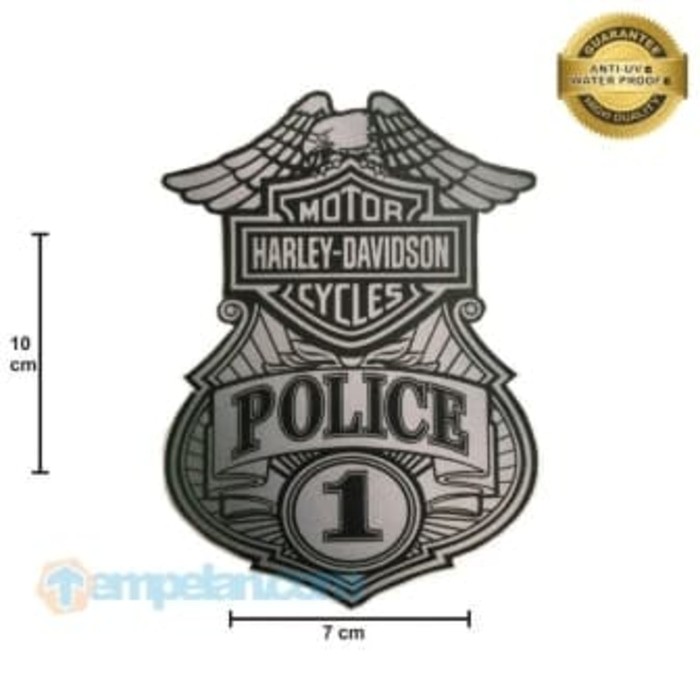 Jual STIKER HARLEY-DAVIDSON POLICE 1 (M) | Shopee Indonesia