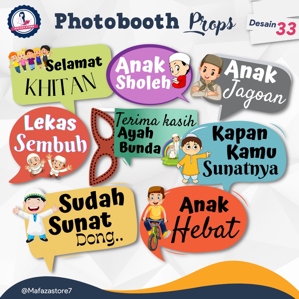 Jual Properti photobooth / Tulisan props Graduation / Photobooth props ...