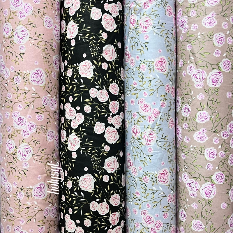 Jual KATUN JEPANG JAPAN DESIGN MOTIF BUNGA BESAR (min pembelian 2x klik ...