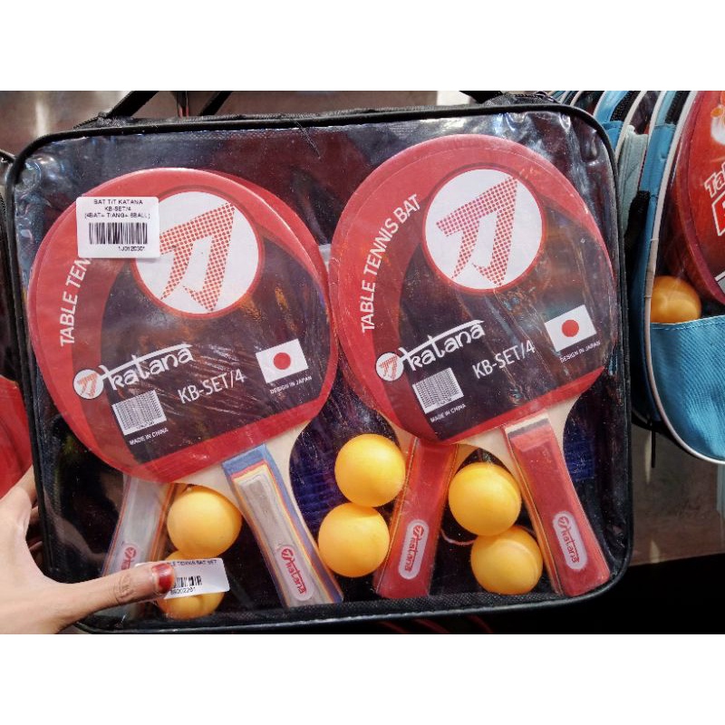 Jual Bad Tenis Meja KATANA Set | Shopee Indonesia