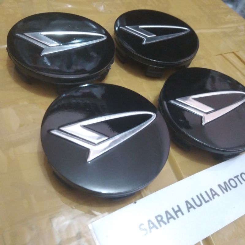Jual dop roda tutup velg roda daihatsu ayla sigra ukuran 5.3cm | Shopee ...