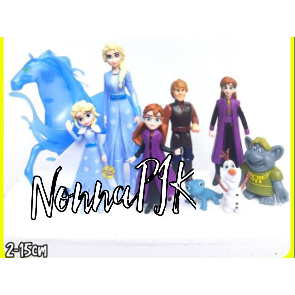 Jual Frozen Anna Elsa Figure Set / Mainan | Shopee Indonesia