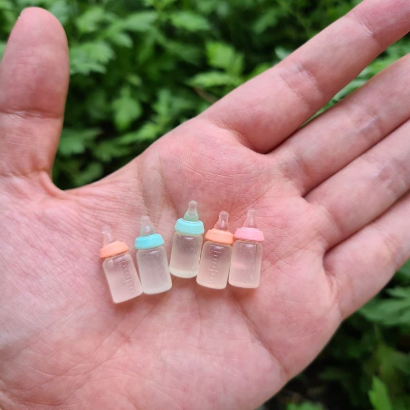 Jual Miniatur botol susu bayi / dot for dollhouse / sylvanian / barbie ...