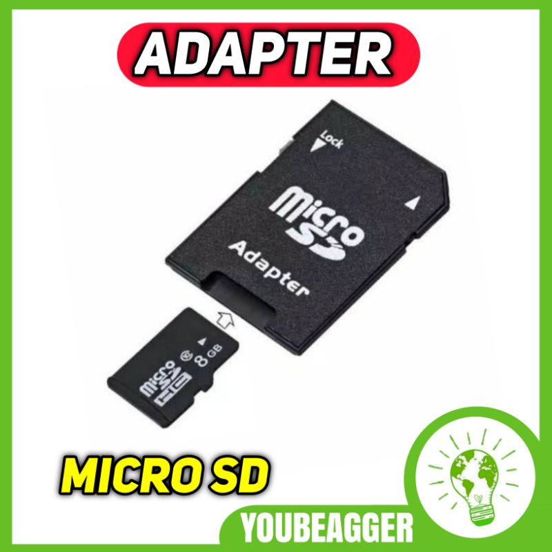 Jual Adapter memory card MICRO SD | Shopee Indonesia