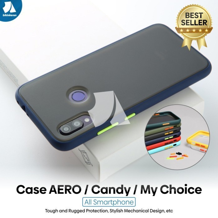 Jual Case AERO / My Choice / Dove / Candy Redmi 9A - Biru | Shopee ...