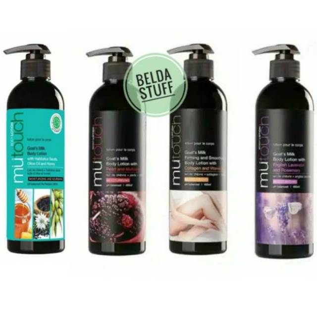 Jual MuTouch Goats Milk Hand Body Lotion 400 ml | Shopee Indonesia