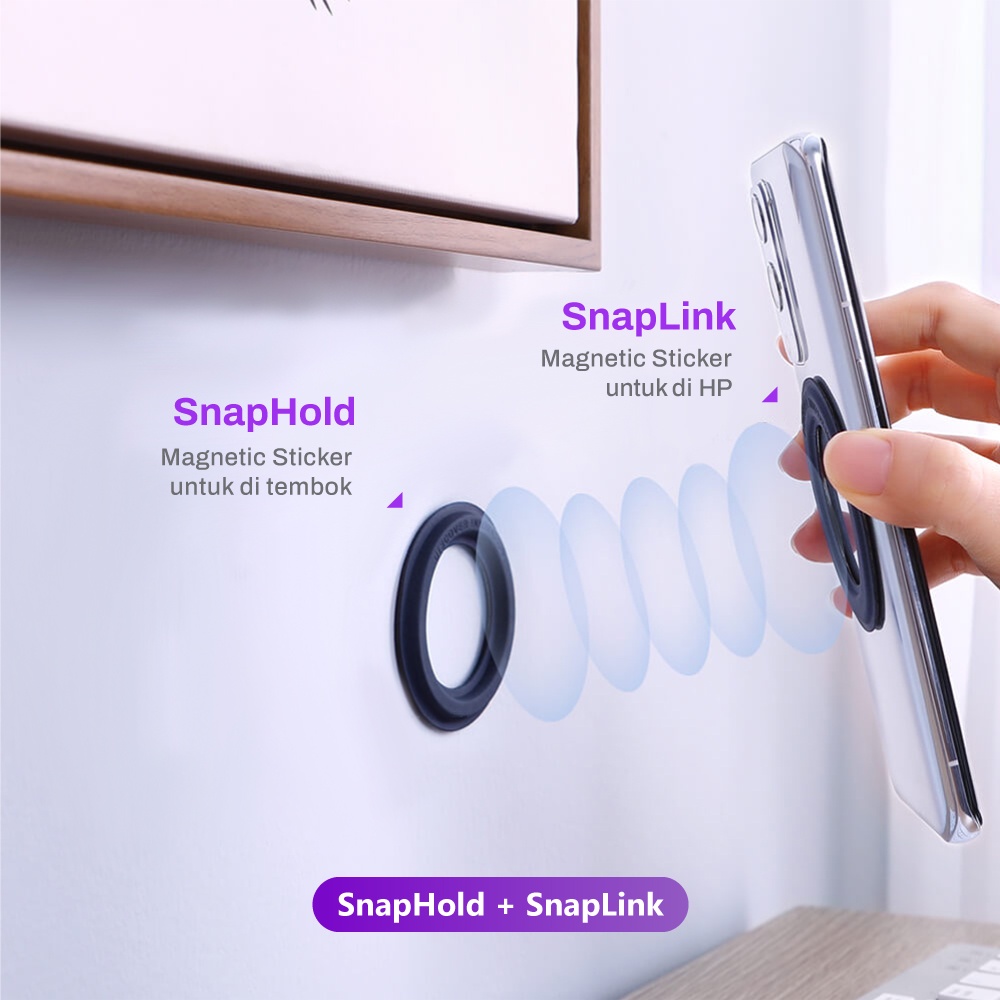 Jual MagSafe Wall Sticker iPhone / Android / Samsung / Xiaomi Nillkin ...