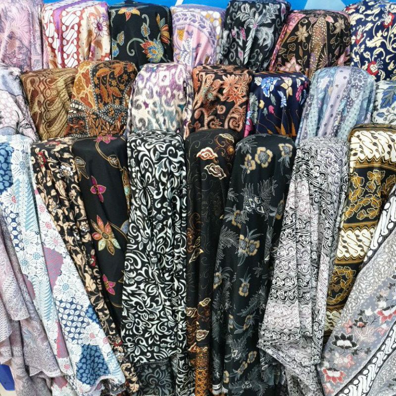 Jual Kain Bahan New Design Batik Printing | Ecer dan Grosir meteran ...