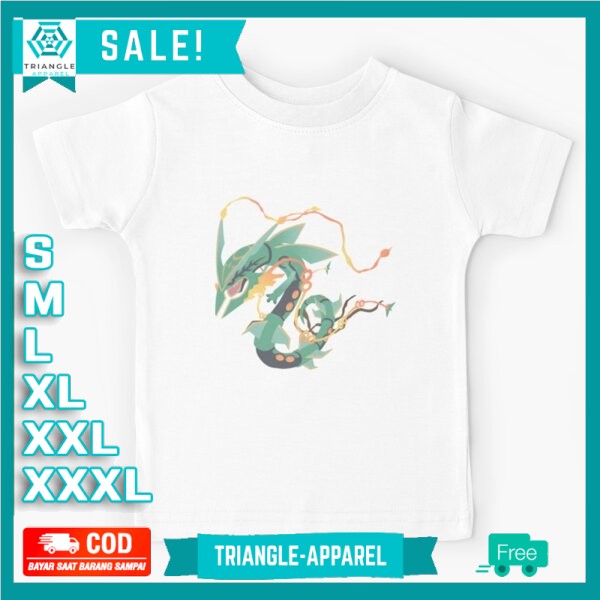 Jual Kaos Baju Anak Mega Rayquaza Premium Quality | Shopee Indonesia Jual Kaos Baju Anak Mega Rayquaza Premium Quality | Shopee Indonesia