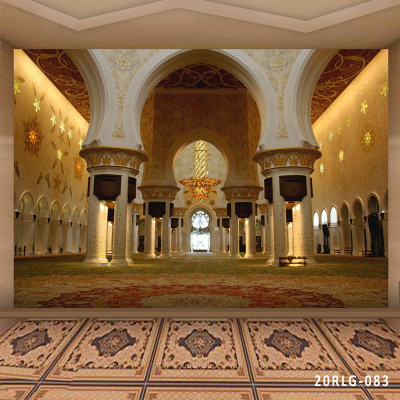 Jual Wallpaper Dinding 3D Custom Islami Mihrab Masjid (20RLG-083 ...