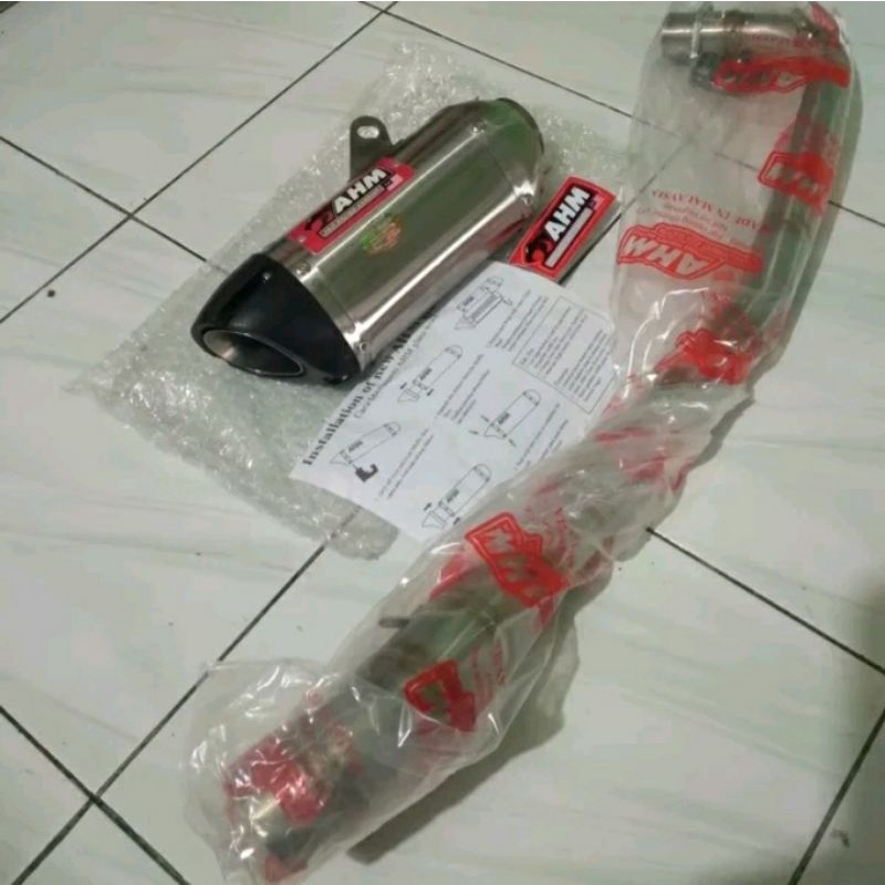 Jual Knalpot AHM Jupiter 200cc Sleep Engine 200cc Original AHM | Shopee ...