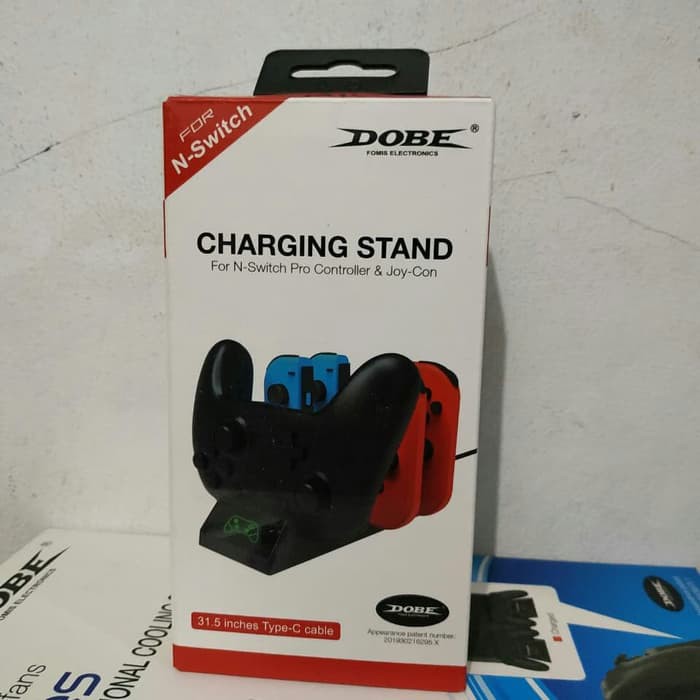 Jual DOBE CHARGING STAND NINTENDO SWITCH PRO CONTROLLER & JOY-CON TNS ...