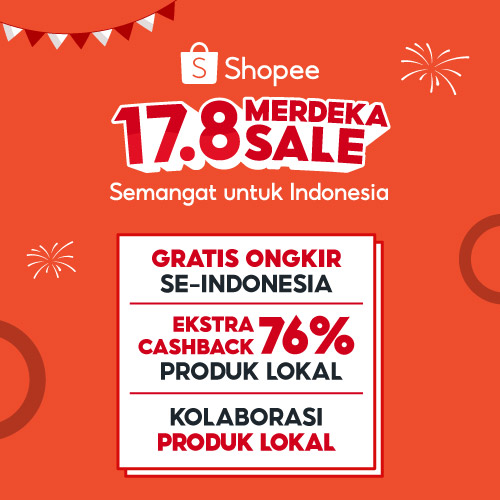 Shopee 17.8 Merdeka Sale