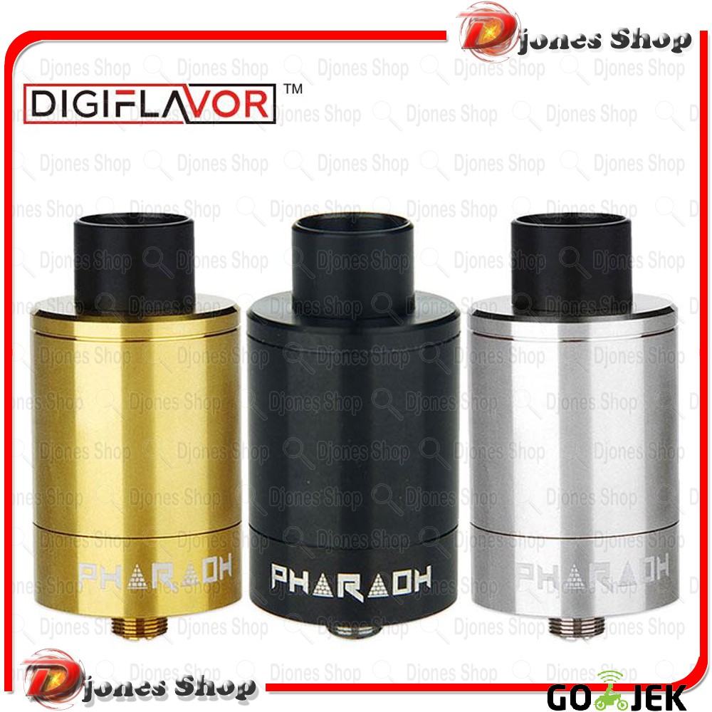 Jual PHARAOH RDA 25MM BY DIGIFLAVOR-VAPE VAPOR | Shopee Indonesia