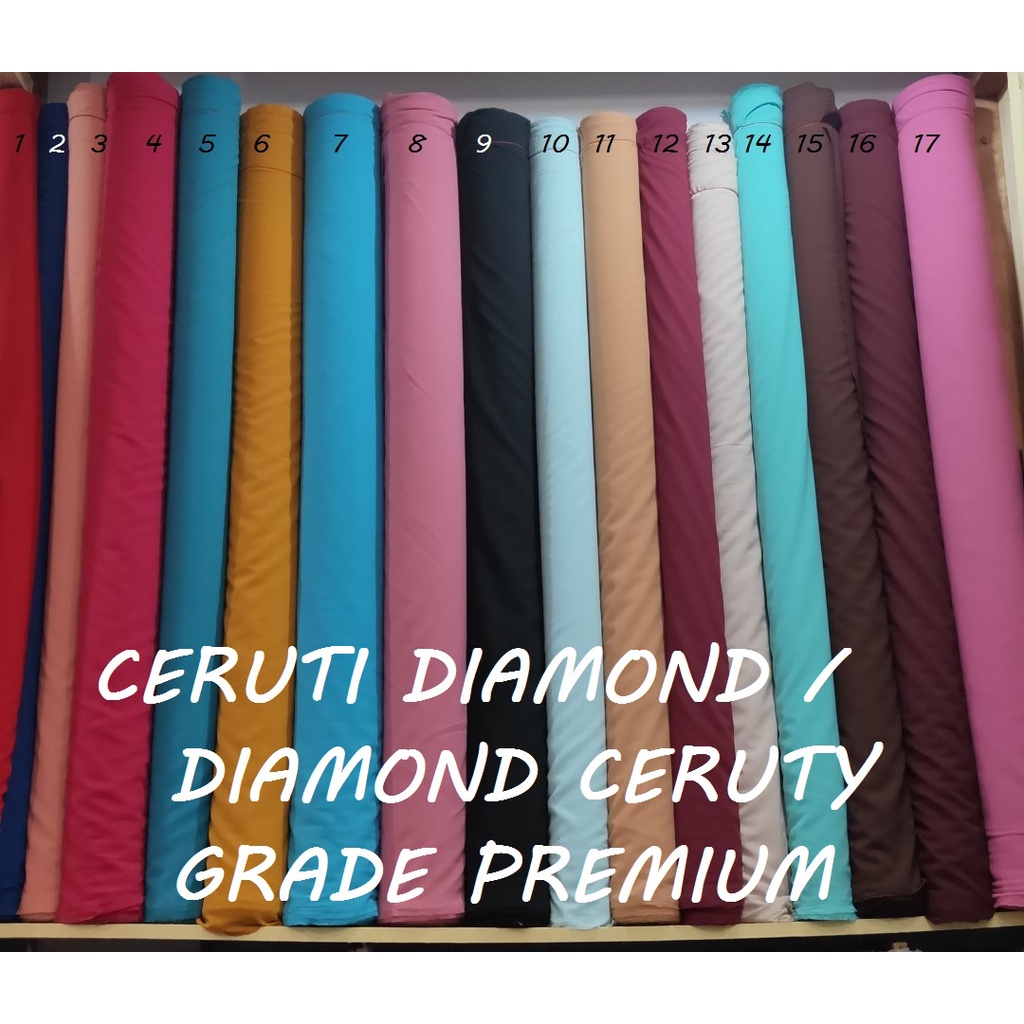 Jual KAIN CERUTY DIAMOND KAIN CERUTI DIAMOND CERUTI GRADE PREMIUM ...