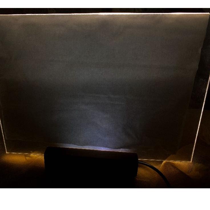Jual SALEE!!!!.. Akrilik polos and standing led stand led Acrylic ...