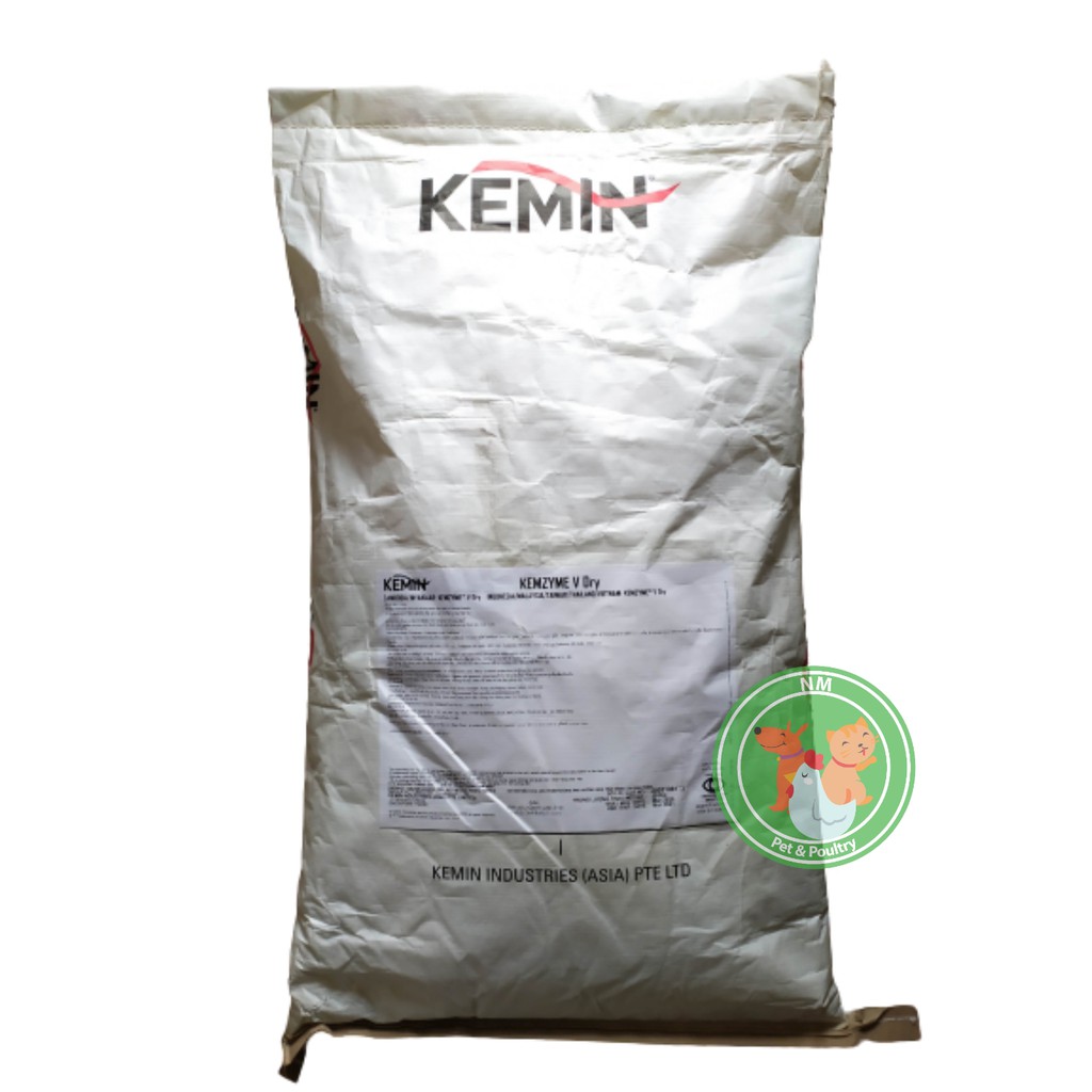 Jual Multi Enzim Kemzyme V Dry 1 kg - enzim pencernaan ayam udang ikan ...