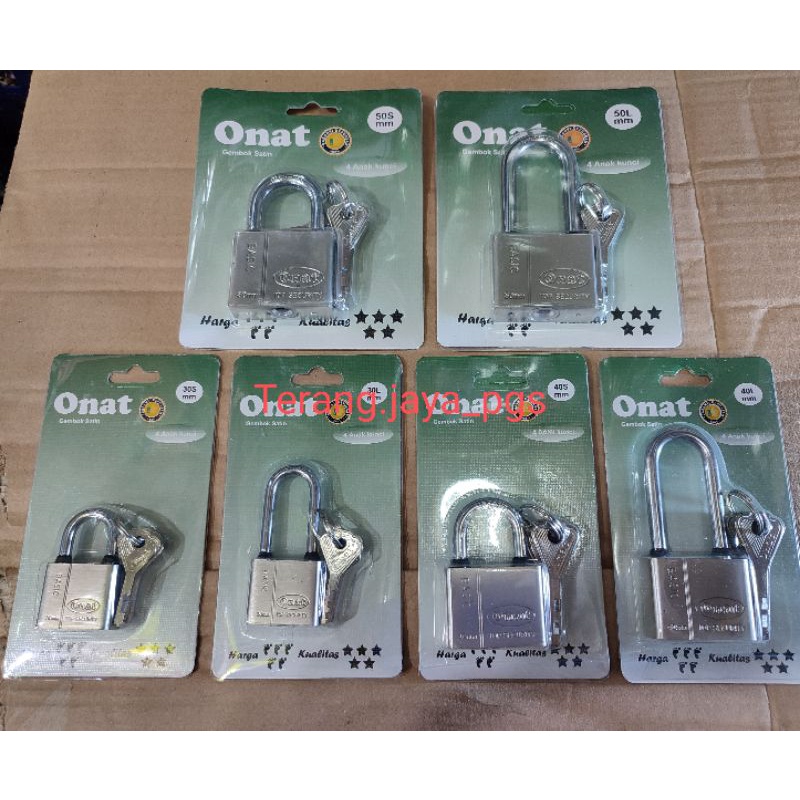 Jual Gembok Stainless 30mm 40mm 50mm | Shopee Indonesia