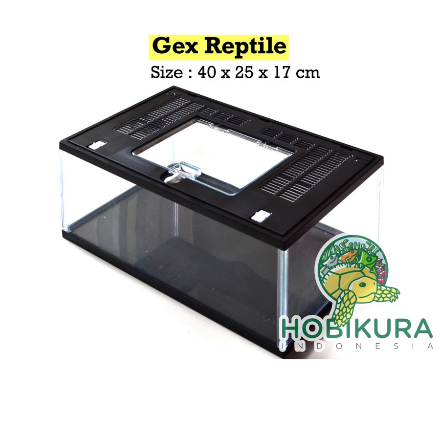 Jual Gex Reptile Aquarium S / Kandang Kadal Gecko Ular Kura Air Res ...