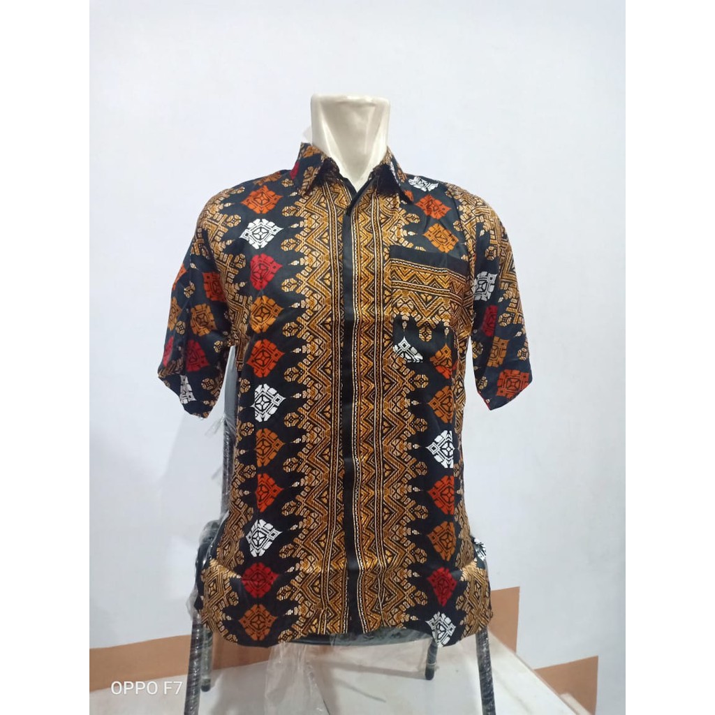 Jual DLshop BIG PROMO KEMEJA BATIK SUTRA TORAJA MODEL KLEP INTIP(REAL ...