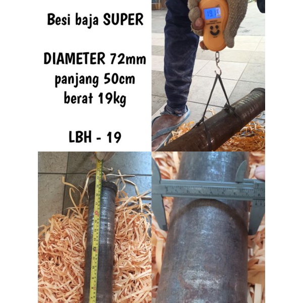 Jual AS baja campuran diameter besar (bekas pin bego bagian lengan ...