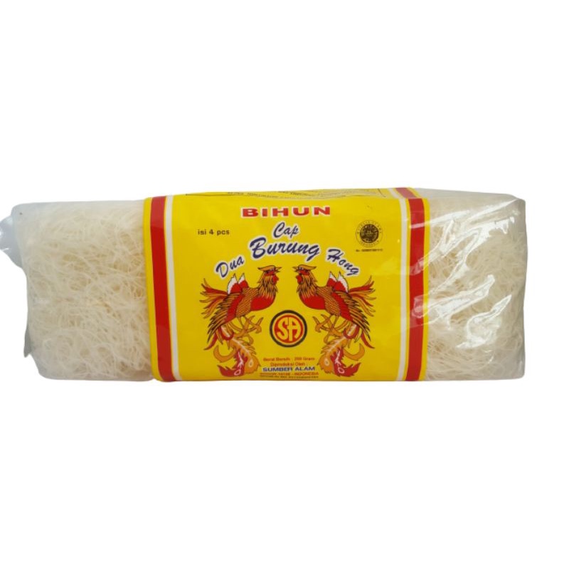 Jual BIHUN CAP DUA BURUNG HONG 250gr dus (20 pcs) | Shopee Indonesia